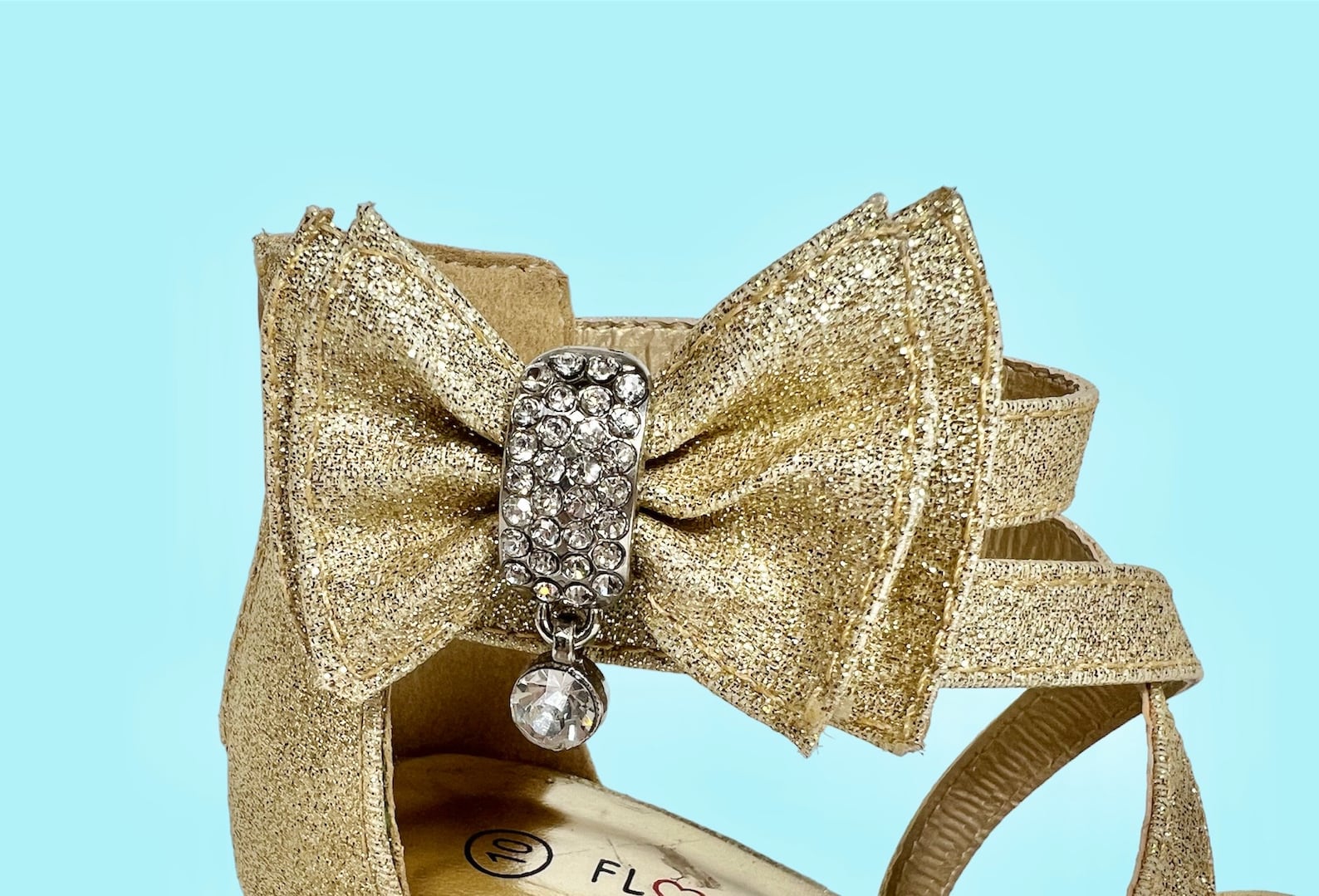 Little Girls High Heel Shoes Kids High Heels Childrens High Heels Gold ...