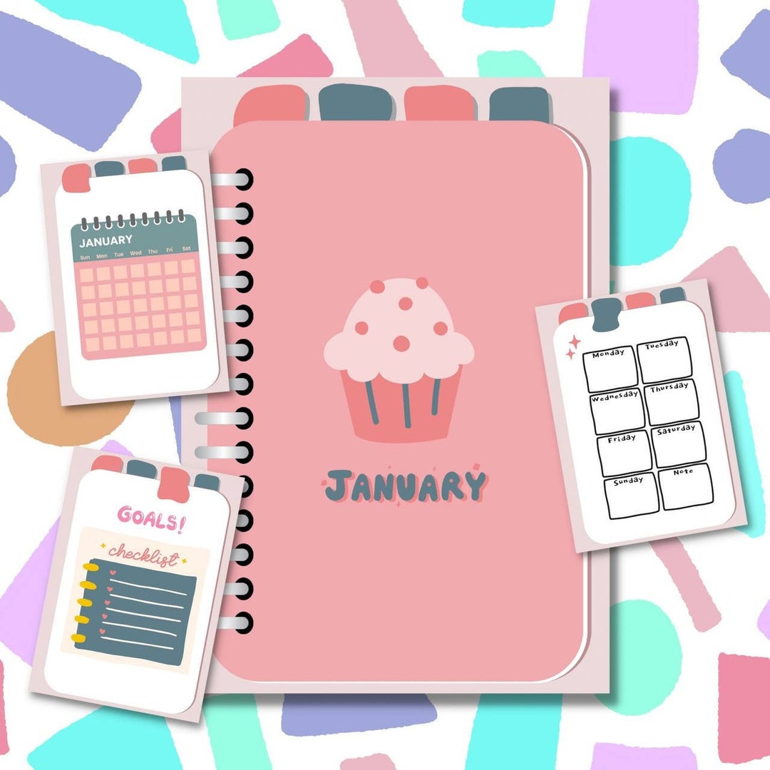January 2023 Digital Planner, Goodnotes Planner, Digital Journal ...