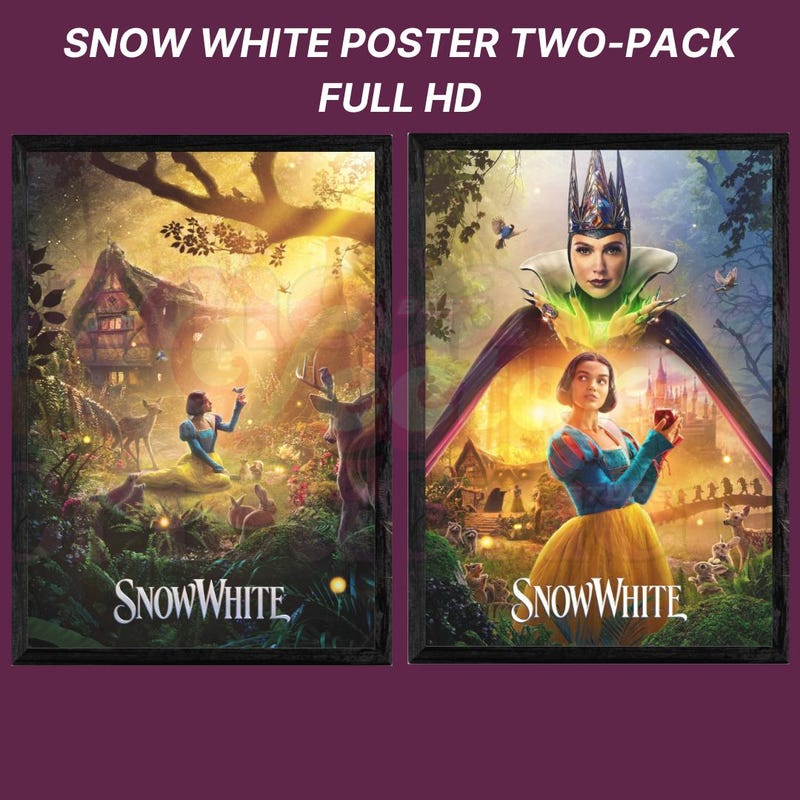 Snow White 2025 Poster - Etsy