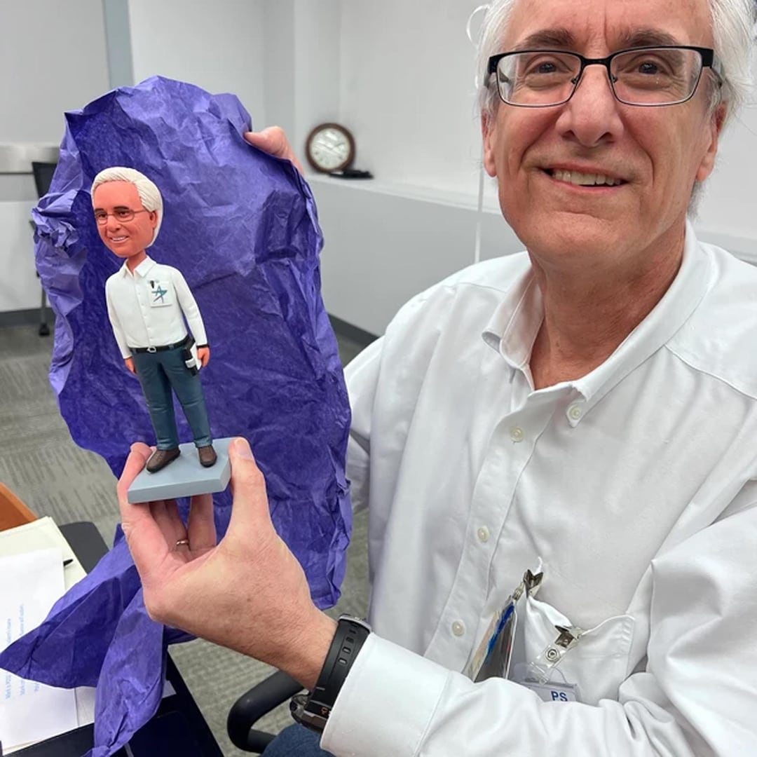 Custom Professor Bobblehead: Personalized Doctor, Hospital Leader Gift ...