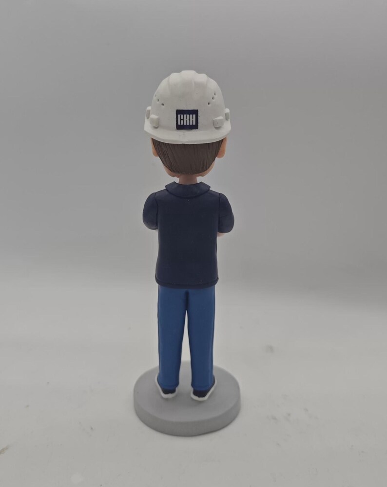 Custom 3D Engineer Bobblehead Statue: Personalized Polymer Clay ...