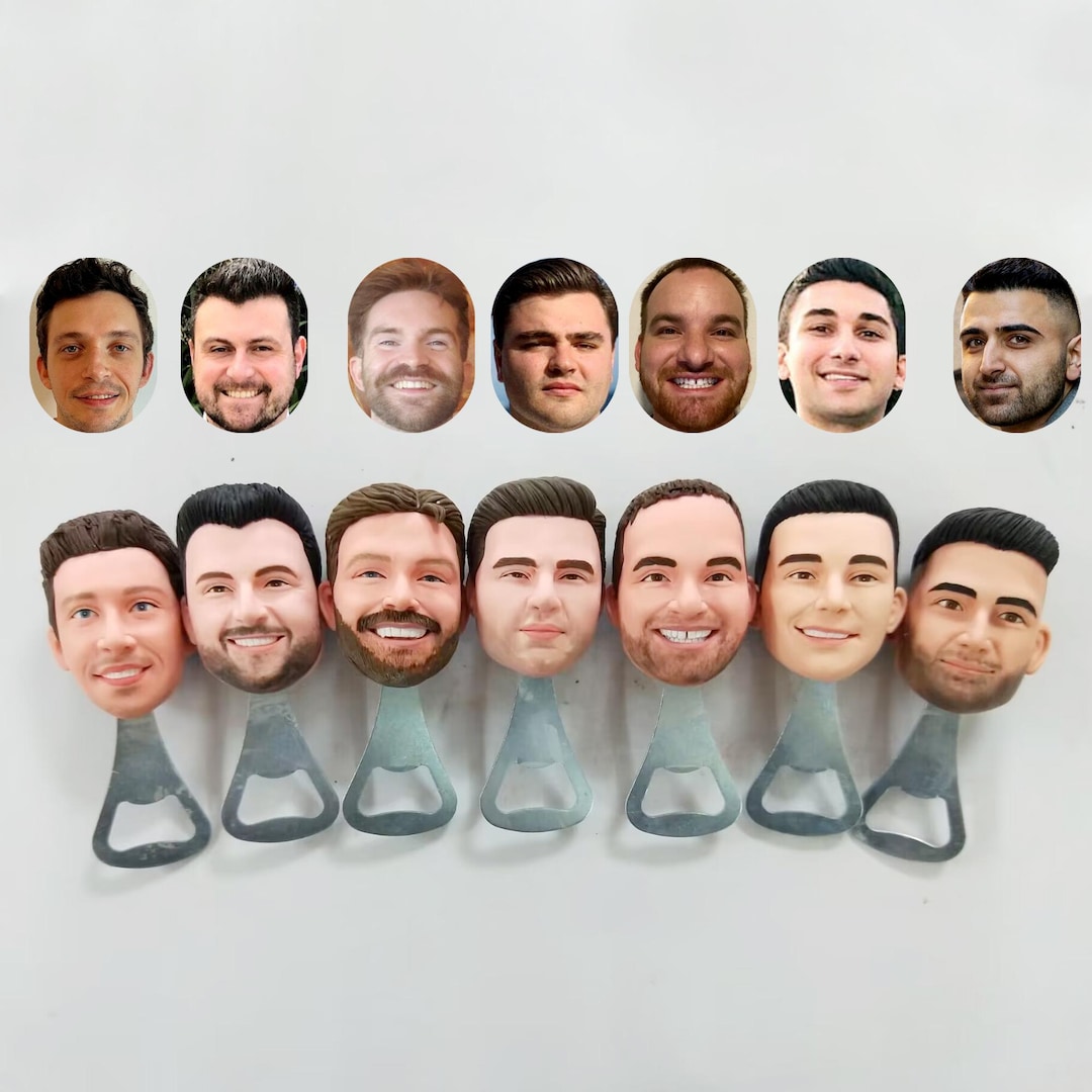 Custom Corkscrew Figurines Based on Photos, Personalized Custom ...