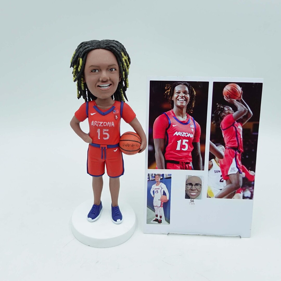 Personalized Women Basketball Player Bobblehead, Personalized ...