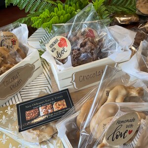 Chocolate Creamy Pecan Pralines, NOLA Candy, New Orleans Signature ...