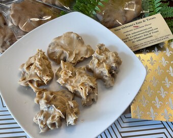 Chocolate Creamy Pecan Pralines, NOLA Candy, New Orleans Signature ...