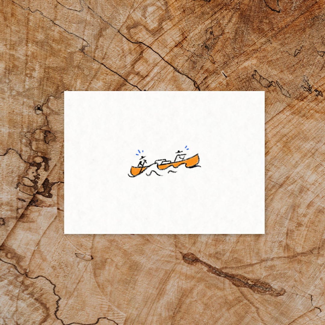 Keep Paddling! 5x7 Art Print - Etsy