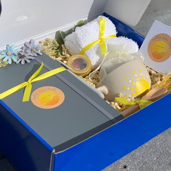 Yellow Care Package - Etsy