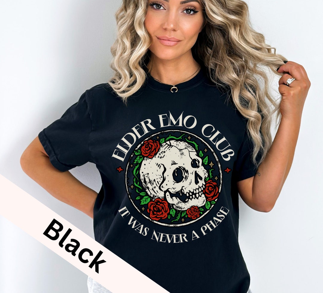 Emo Clothes, Emo Shirt, Pop Punk Shirt, Elder Emo, Emo, Pop Punk ...