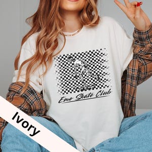 Vintage 90s Emo Skateboard Shirt: Skeleton Graphic Tee - Etsy