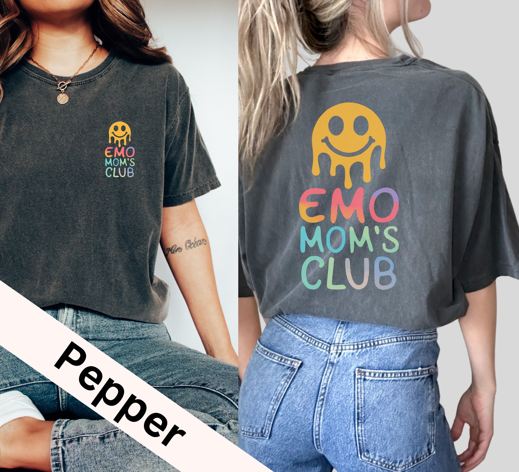 Camisa Emo Mom Club, Camisa Emo, Mamá Emo, Camisa Emo Band, Nunca fue ...