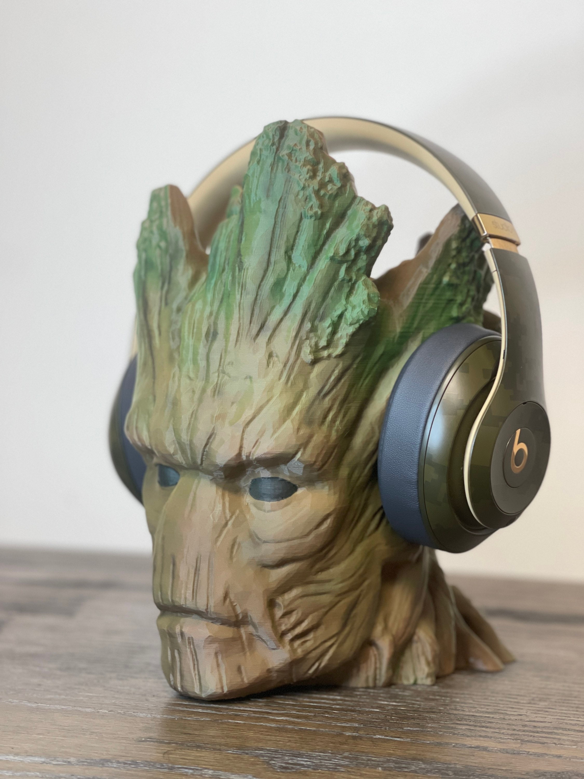 Groot Headphone Stand Headphone Holder Gaming Room Decor Office Desktop ...