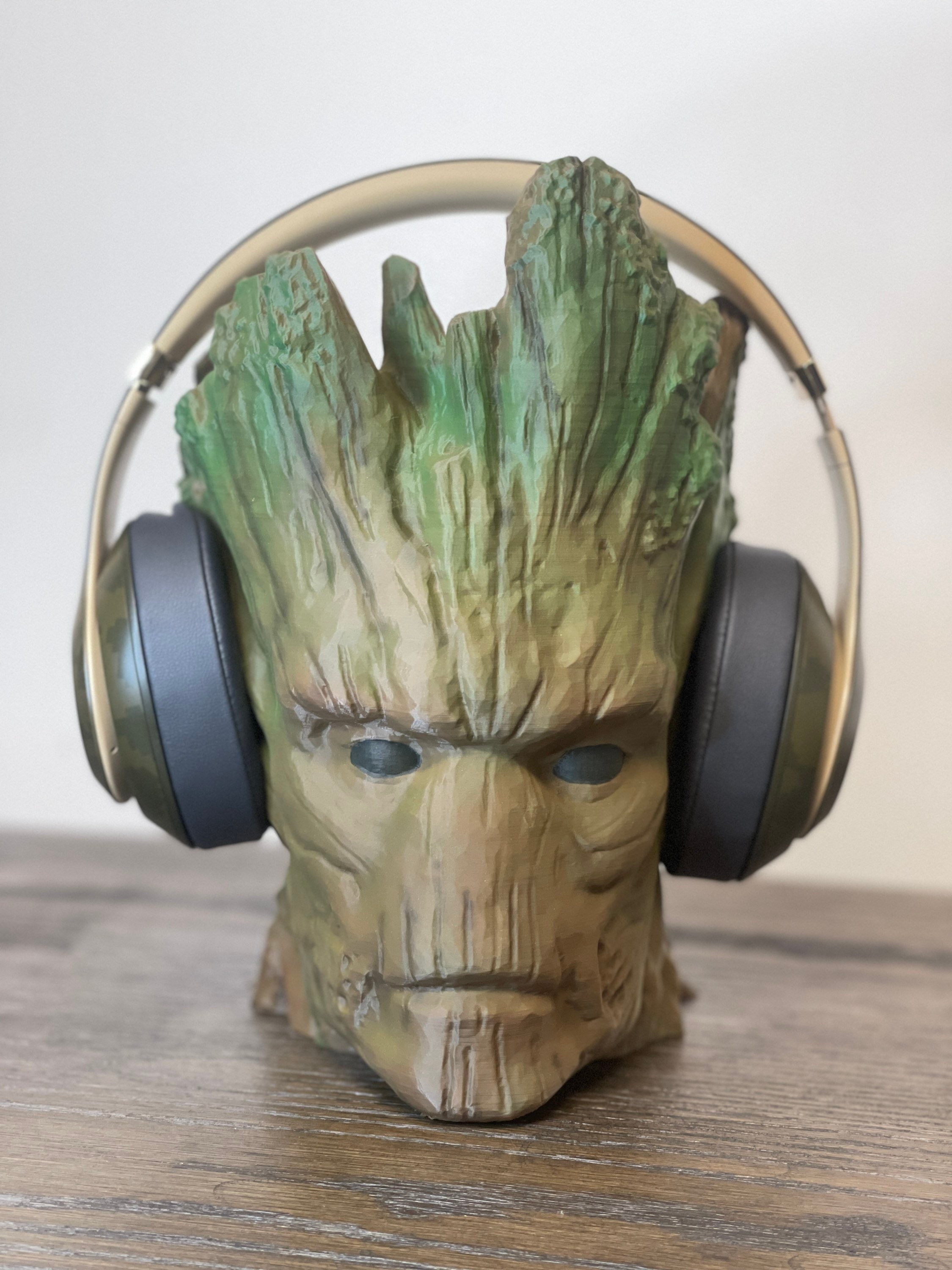 Groot Headphone Stand Headphone Holder Gaming Room Decor Office Desktop ...