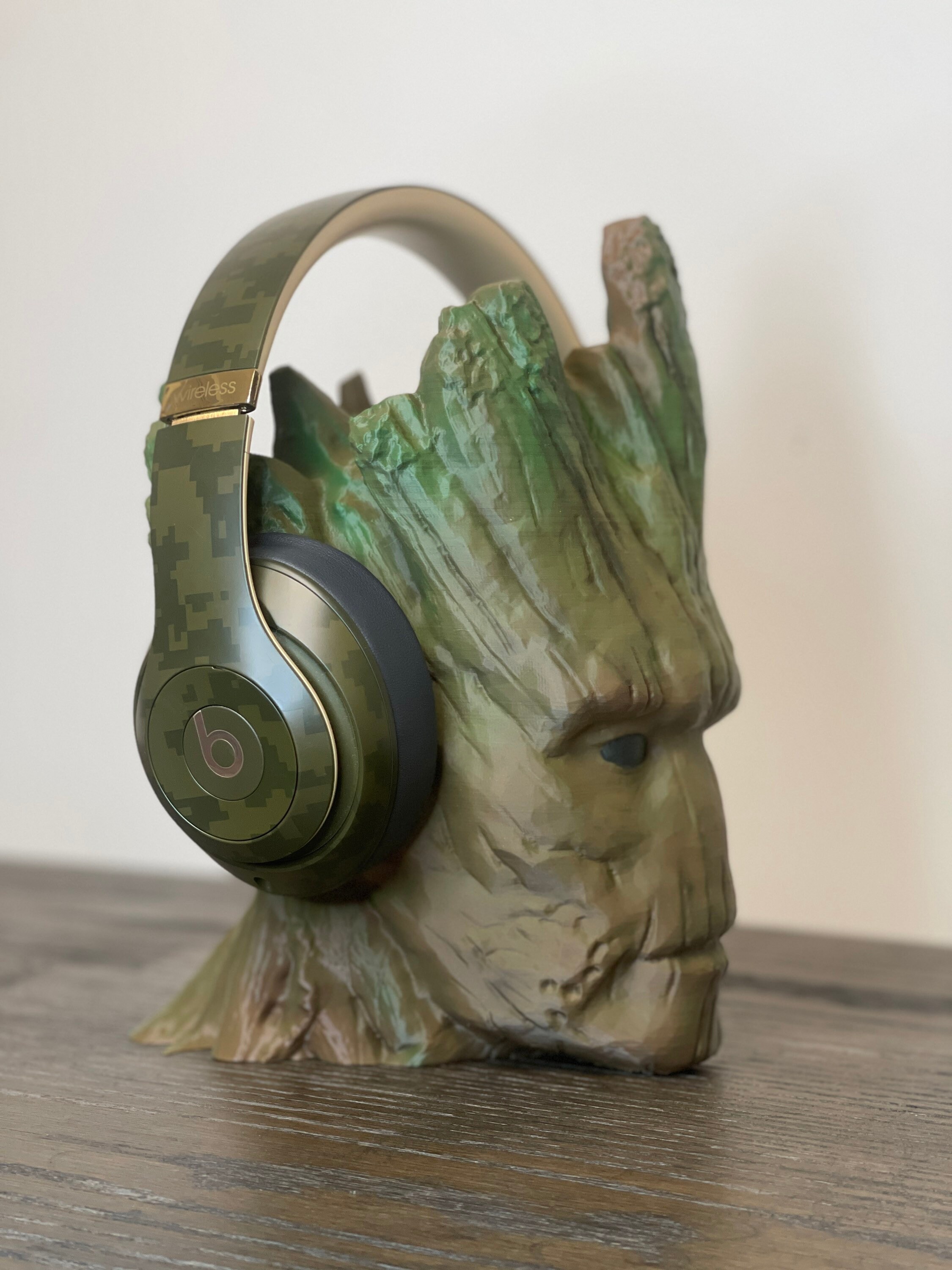 Groot Headphone Stand Headphone Holder Gaming Room Decor Office Desktop ...