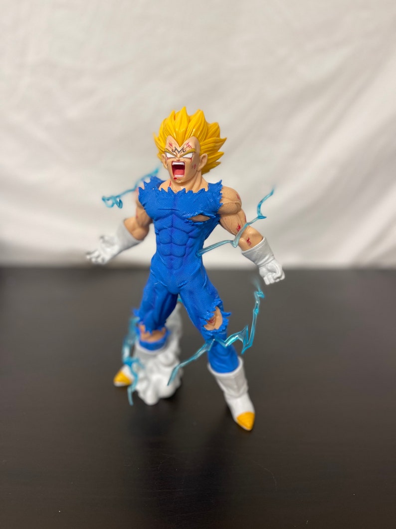 Vegeta Statue Majin Buu Action Figure Dragon Ball Z 10.6 Inches Tall - Etsy