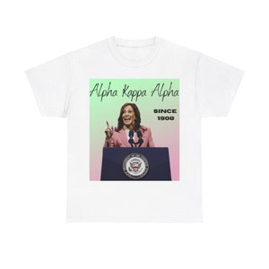 Kamala Harris AKA Alpha Kappa Alpha 2024 Election T-shirt Democratic ...