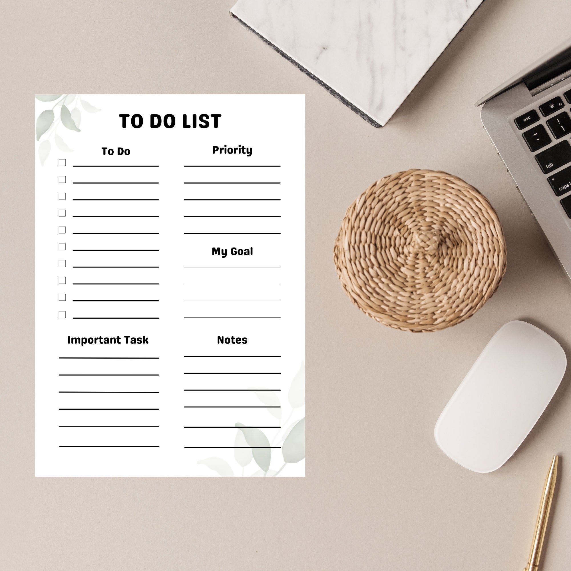 To Do List, to Do List Template, to Do List Printable, to Do List ...