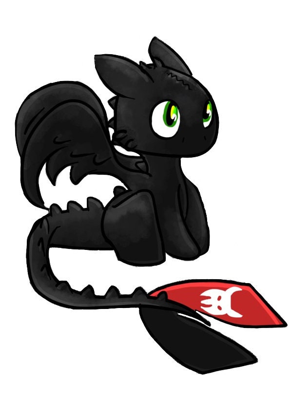 Toothless SVG File for Cricut - Etsy