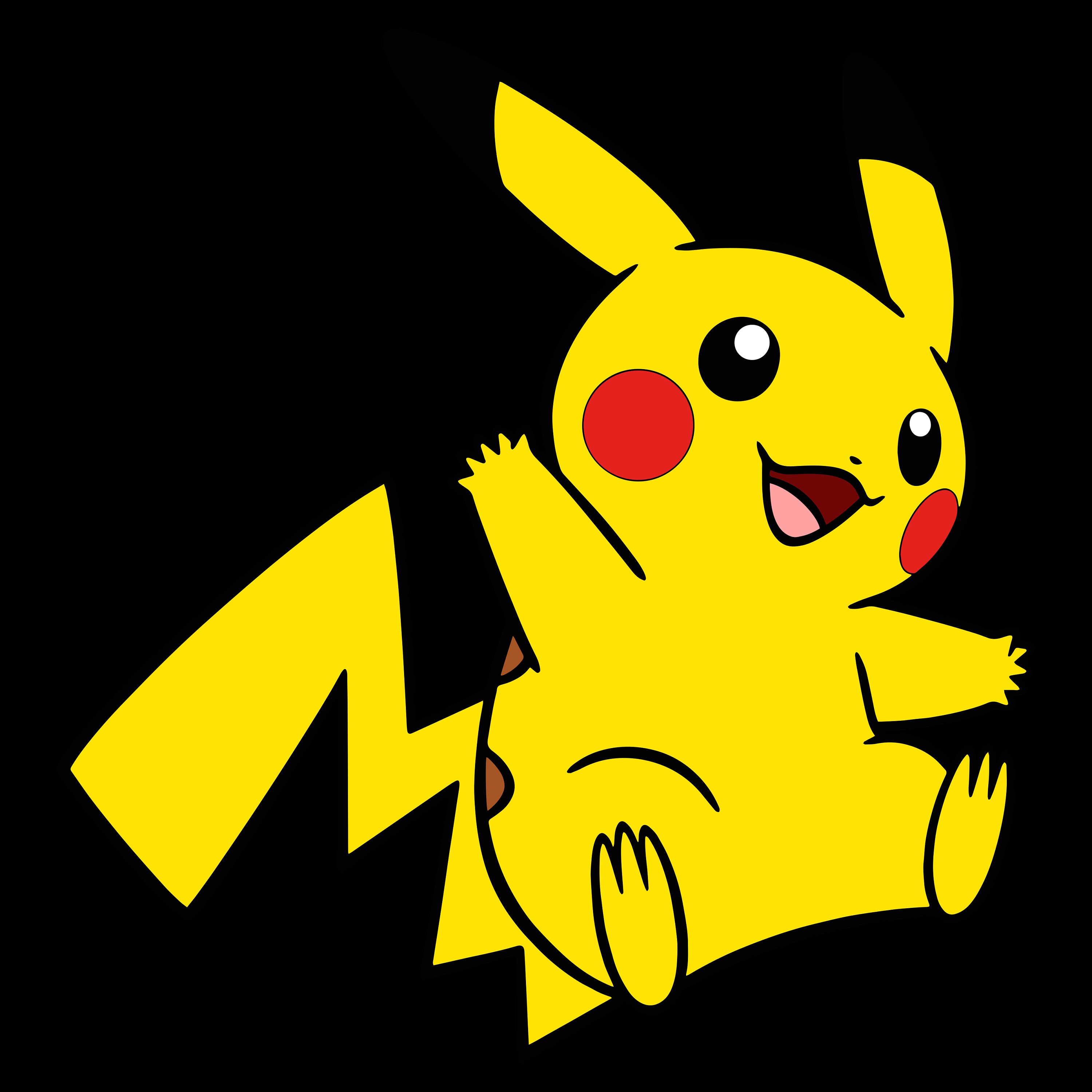 Pikachu pokemon SVG File for Cricut bundle - Etsy