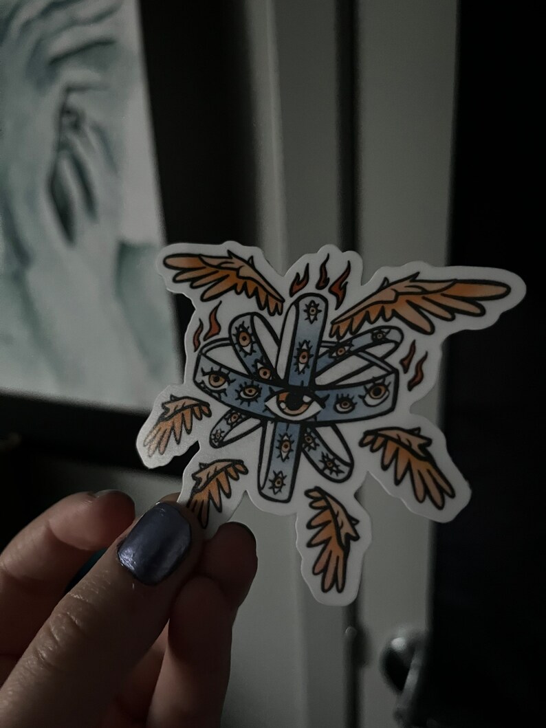 Biblically Accurate Angel / Angel Sticker 100% Water Proof - Etsy