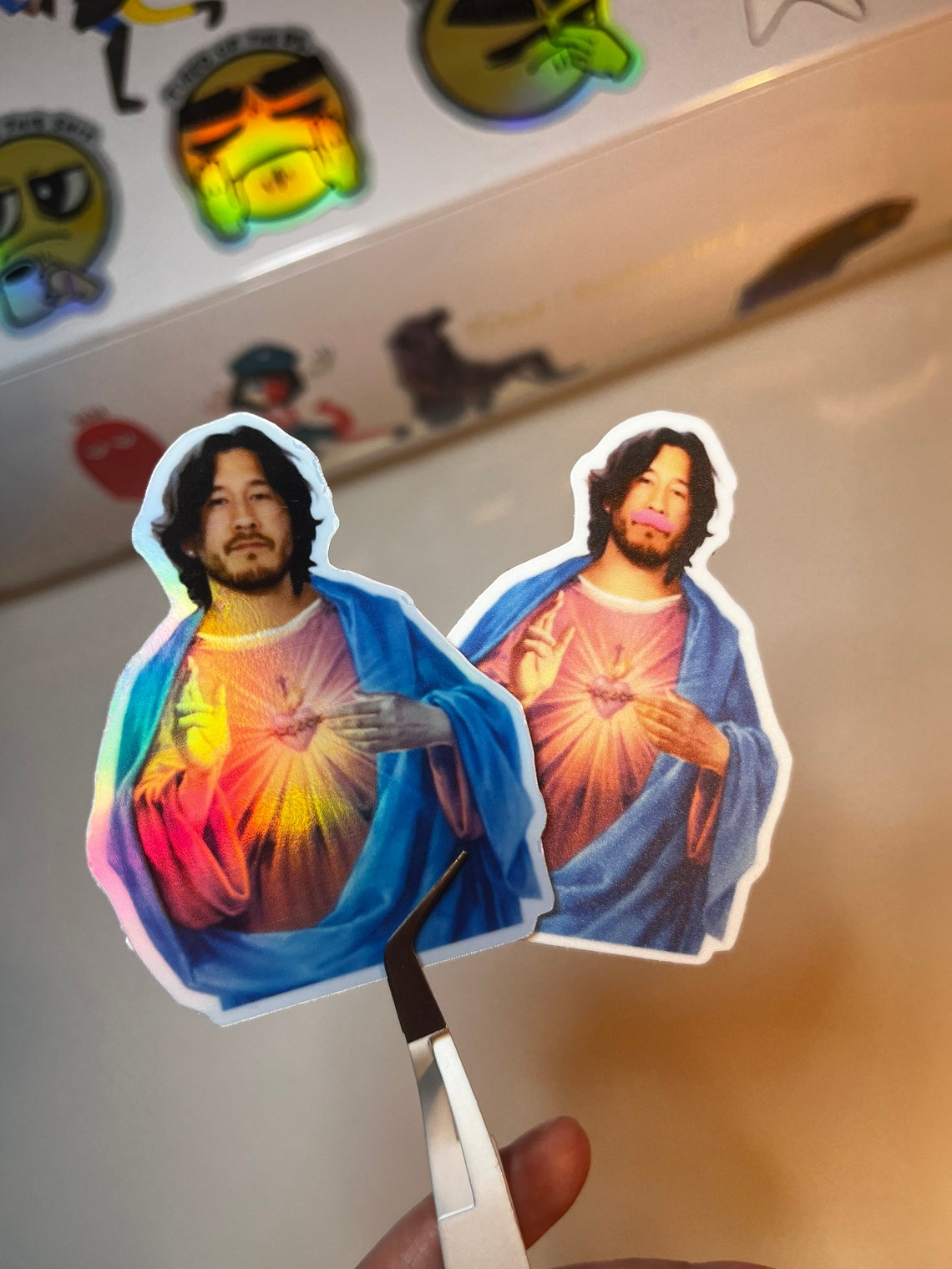 Markiplier Jesus / 100% Waterproof Stickers - Etsy