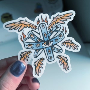 Biblically Accurate Angel / Angel Sticker 100% Water Proof - Etsy