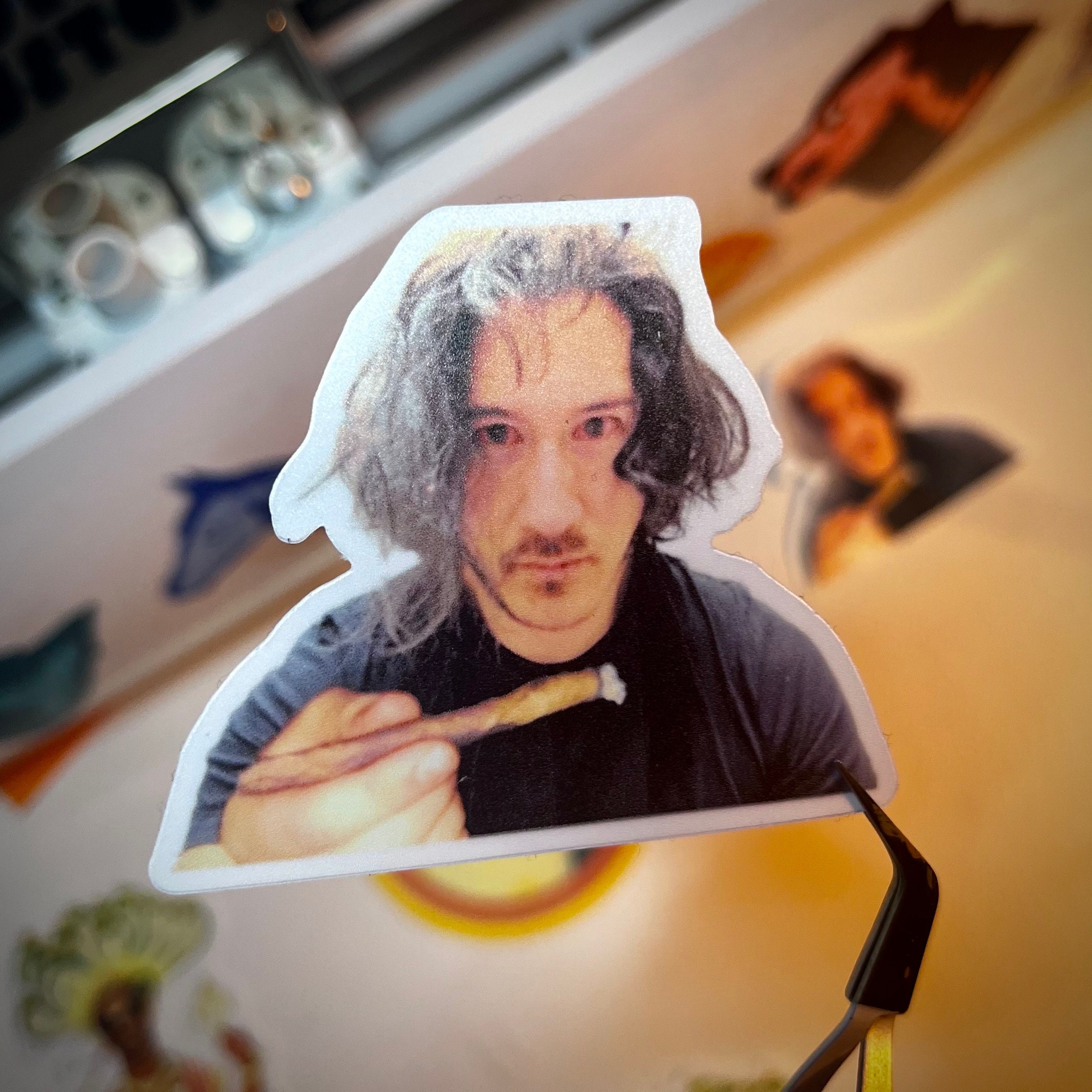 Markiplier Smoking Weed / 100% Waterproof Stickers - Etsy