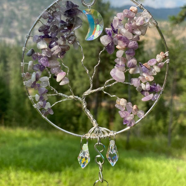Wire Tree Suncatcher - Etsy