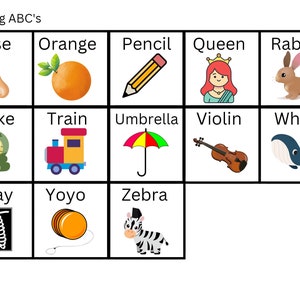 Learning Abc's, Kids Learning, ABC, Easy Learning, Printable ...