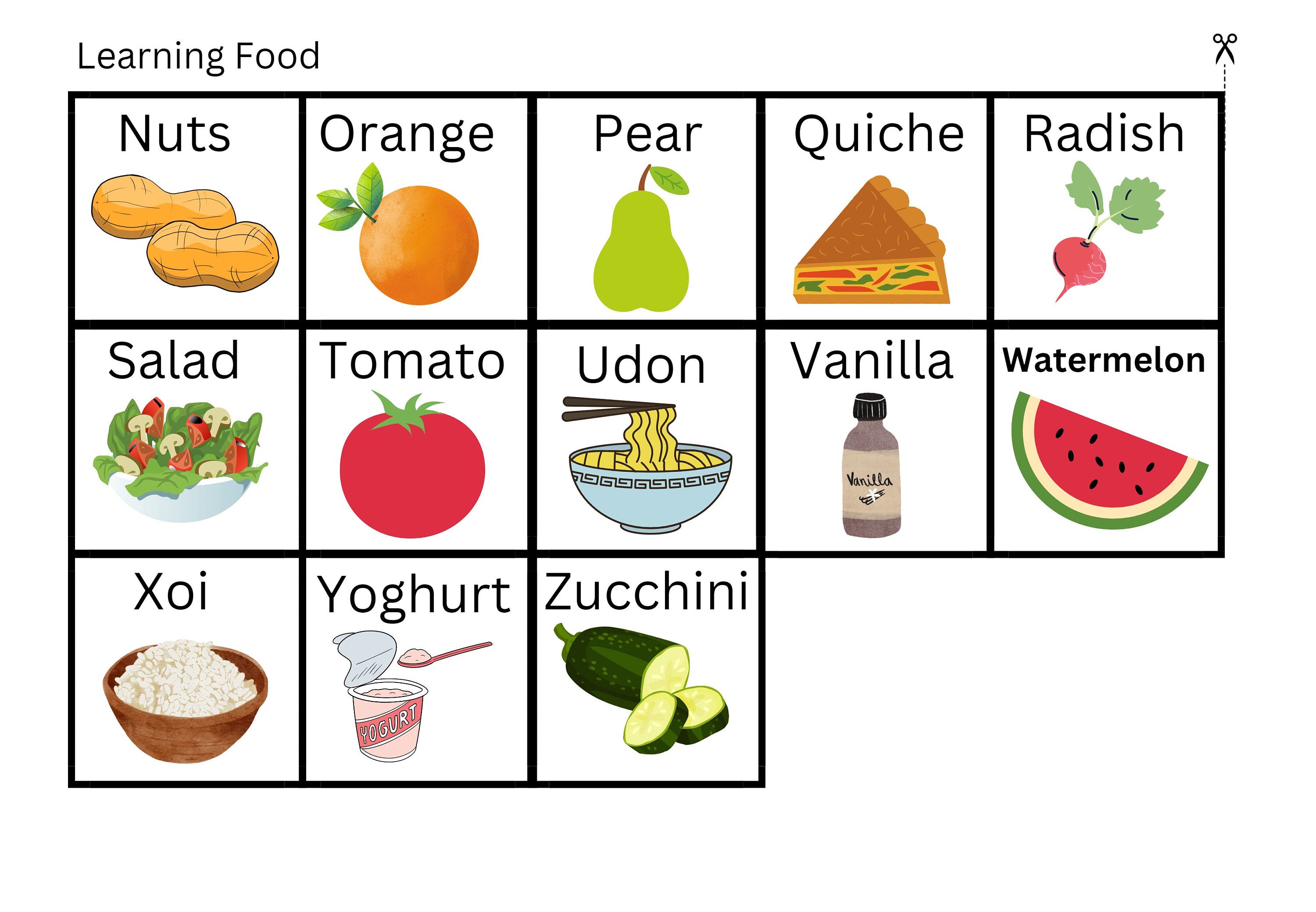 Learning Abc's, Food Edition, Kids Learning, Fun Learning, Food, Child ...