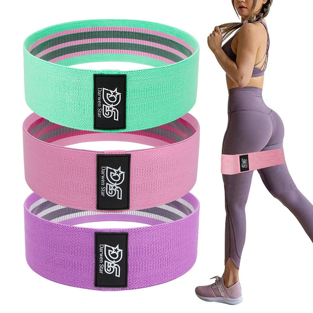 Resistance Bands [set of 3] With Non-slip Design 3 Resistance Bands ...