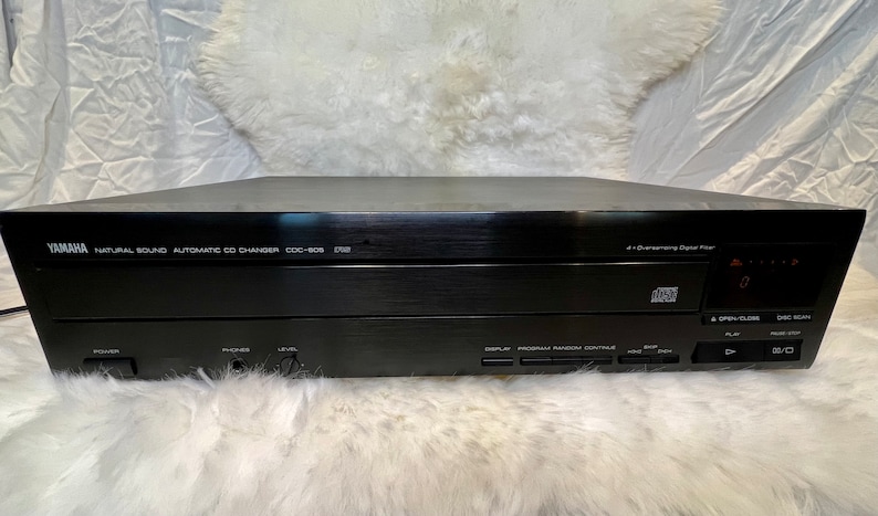 Vintage YAMAHA Natural Sound CD Player CDC-605 - Etsy