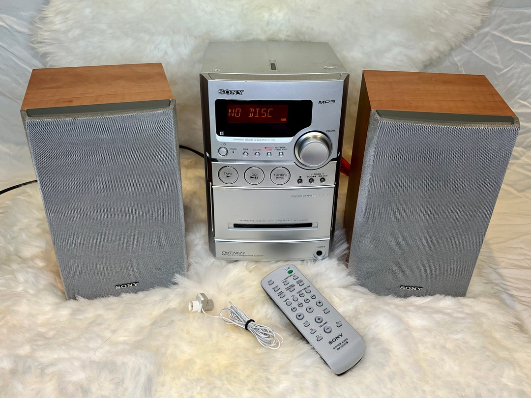 Sony CMT-NEZ3 Stereo CD Cassette Radio Micro Hi-fi System - Etsy