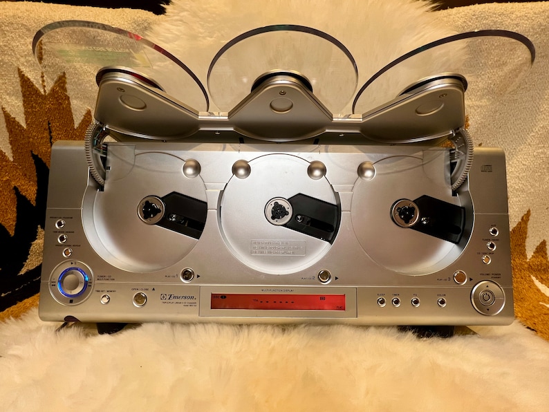 Vintage Emerson MS3105 3 Disc CD Player - Etsy