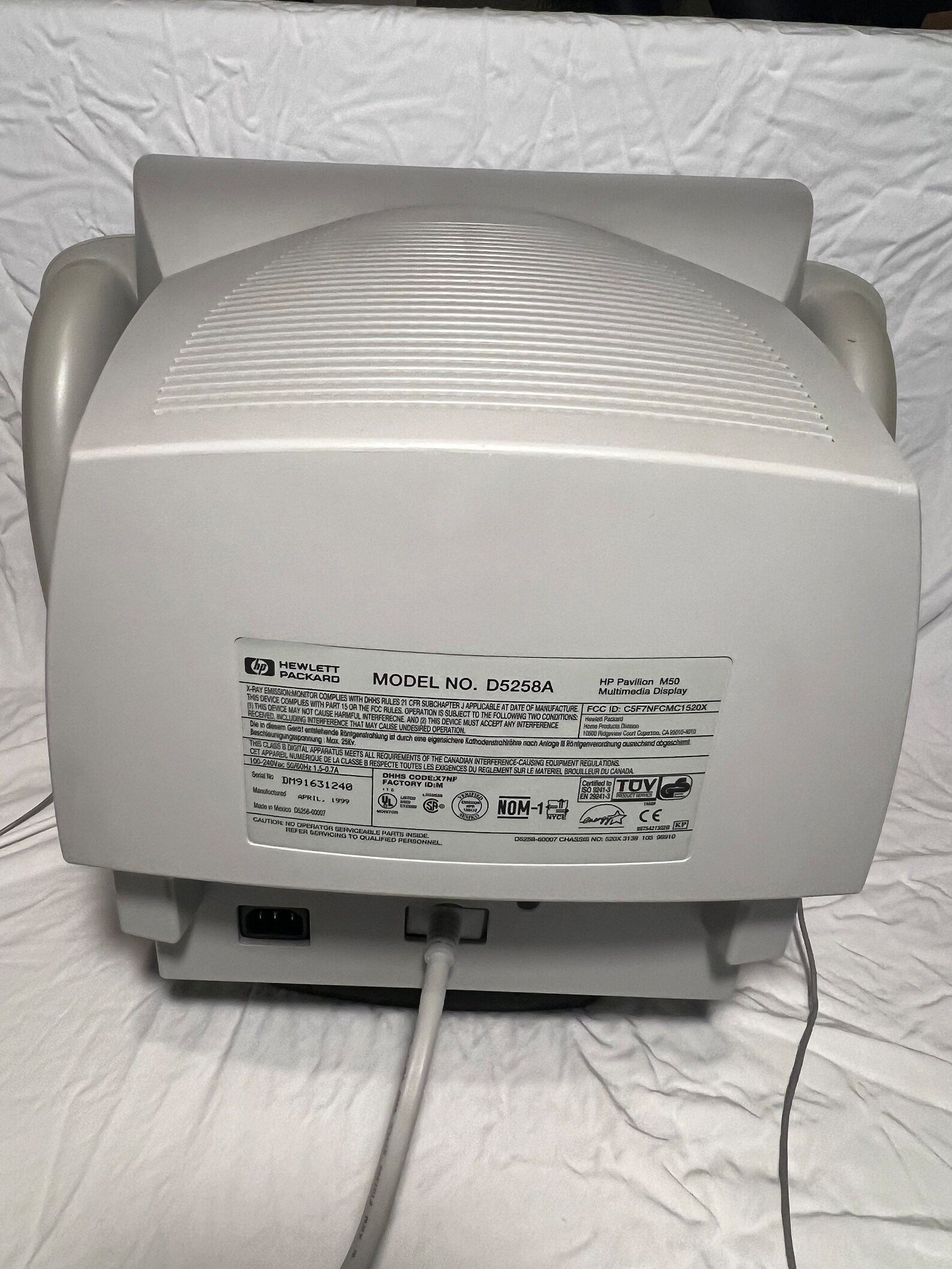 Vintage 1999 HP Pavilion Computer/monitor W/ Accessories - Etsy