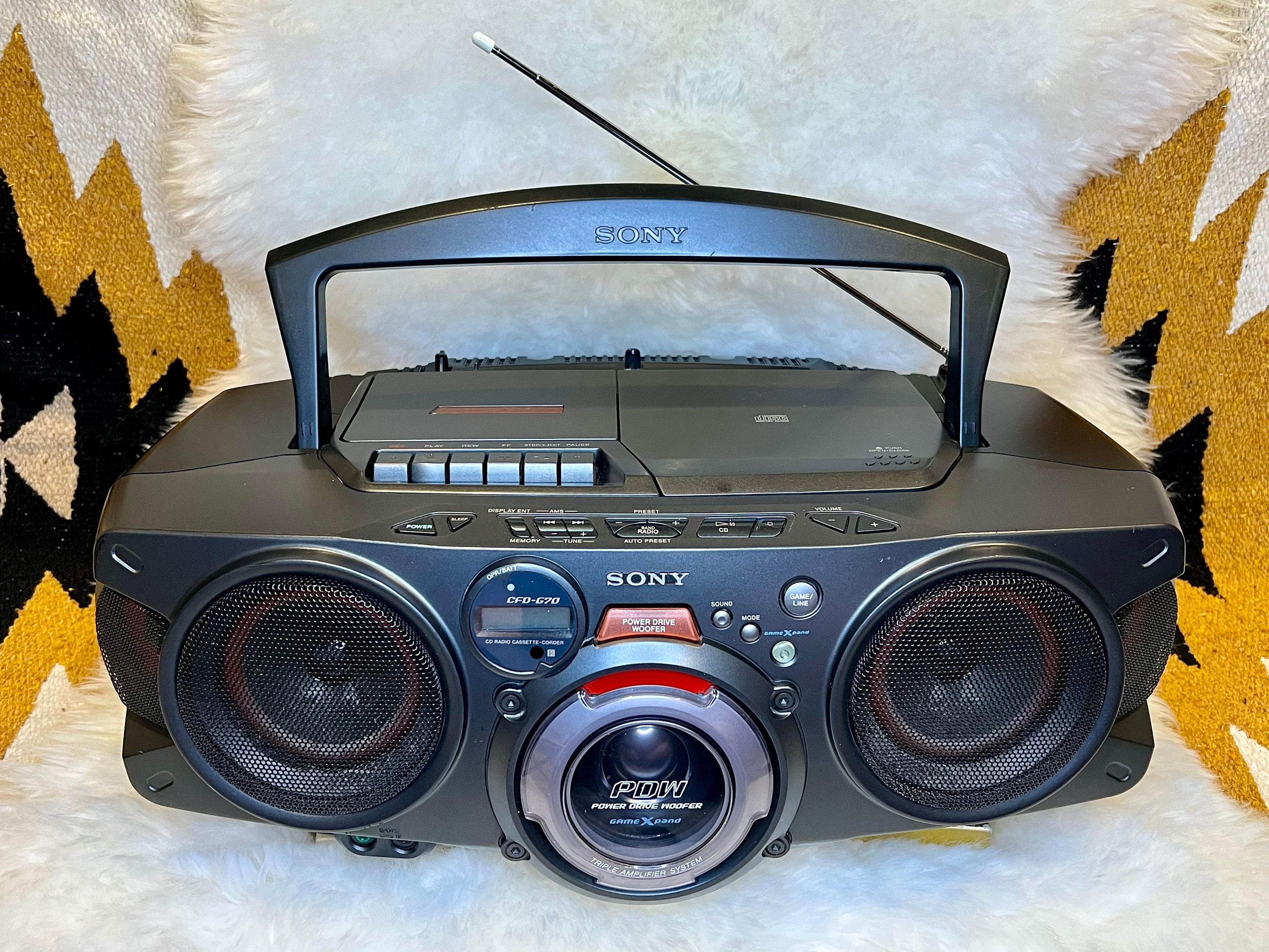 Vintage Sony CFD-G70 Boombox - Etsy