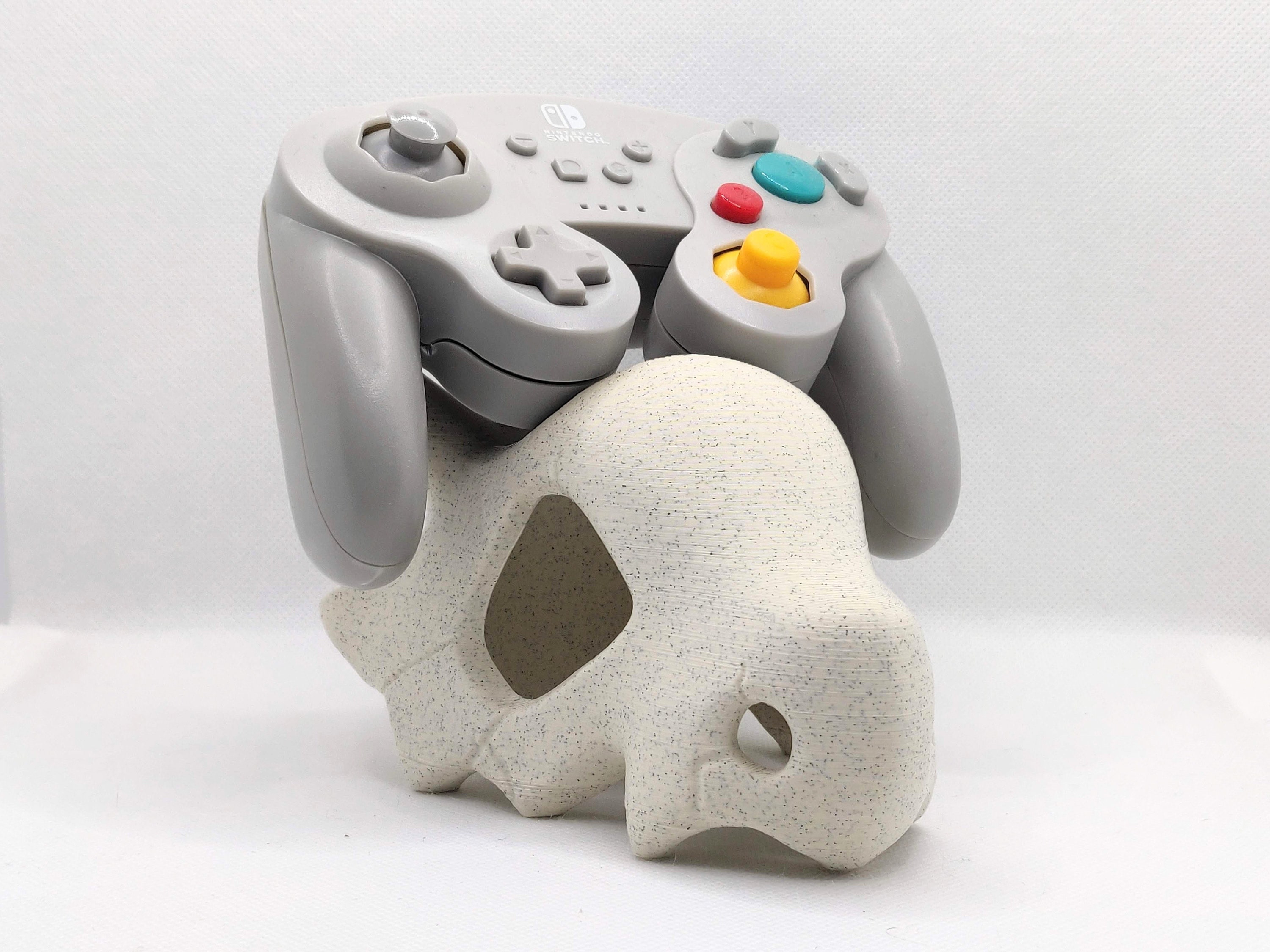 Pokémon Cubone Skull: Video Game Controller Holder and Universal Joystick Stand for Xbox ...