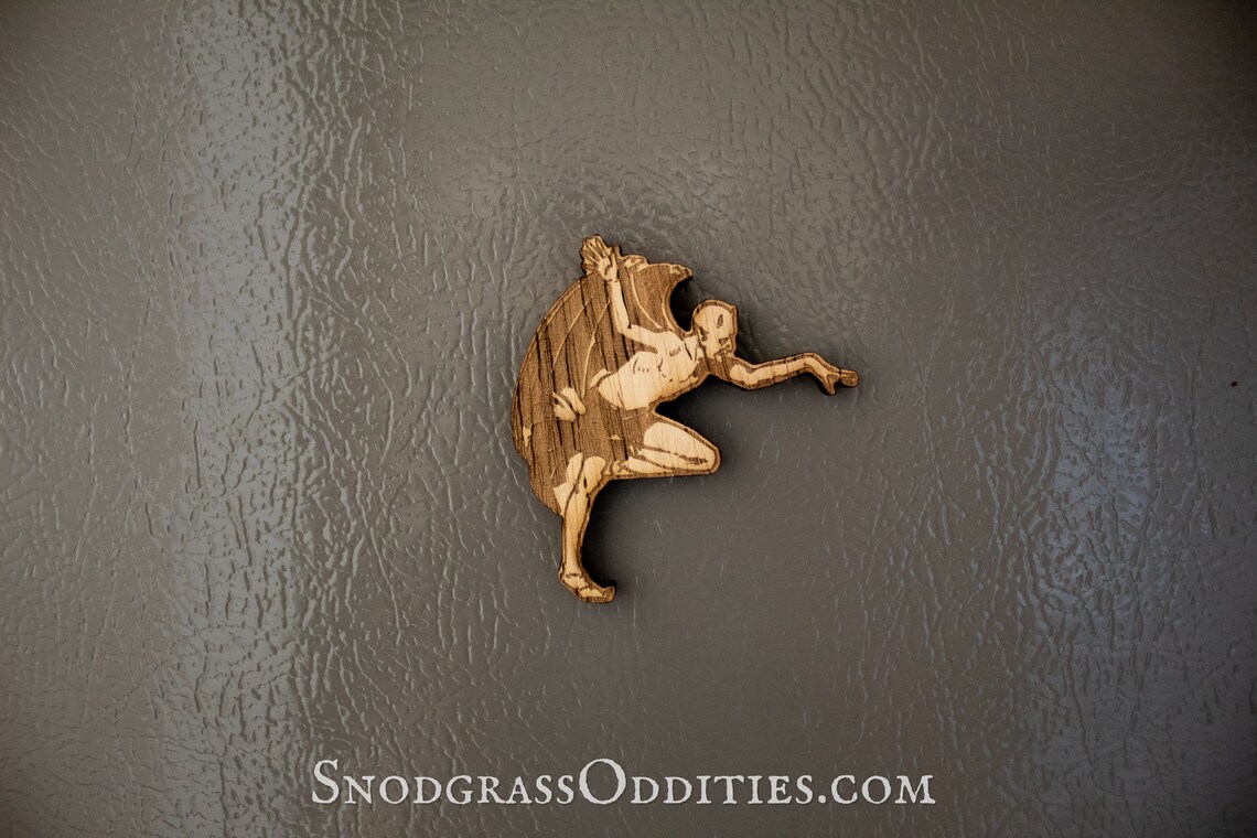 Devil Magnets - Demons Magnet Set - Gothic Refrigerator Decoration - Etsy