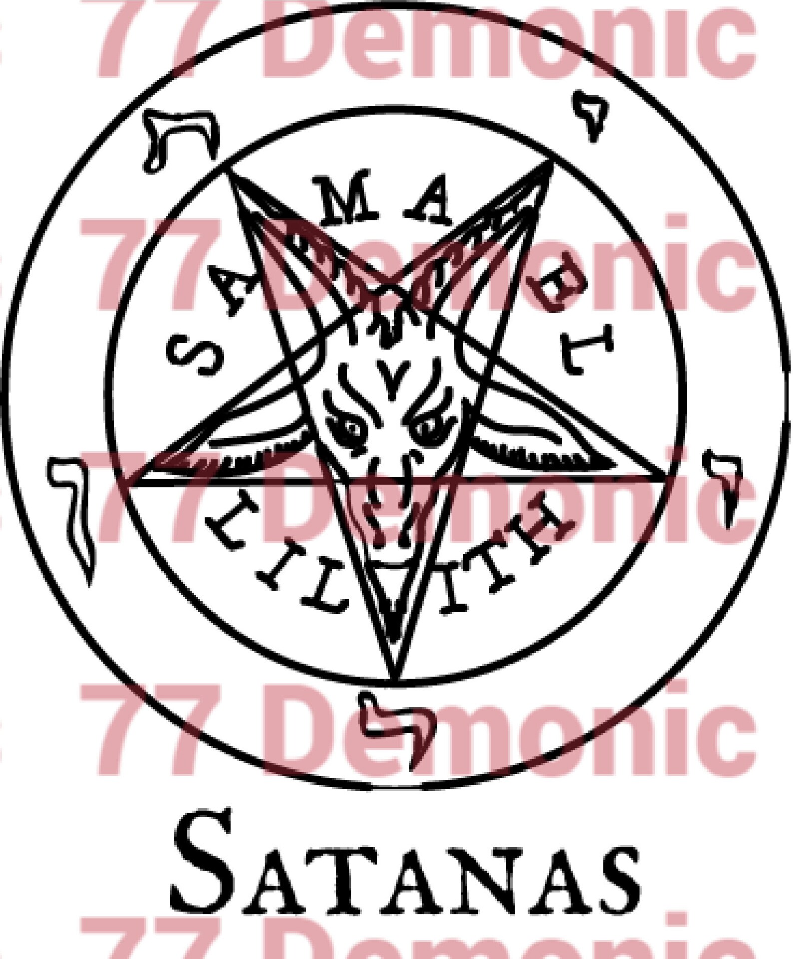 77 Demon Seals Sigils Symbols PNG Satanic Clip Art for Print SVG Devil Image JPEG Satanic Icon ...