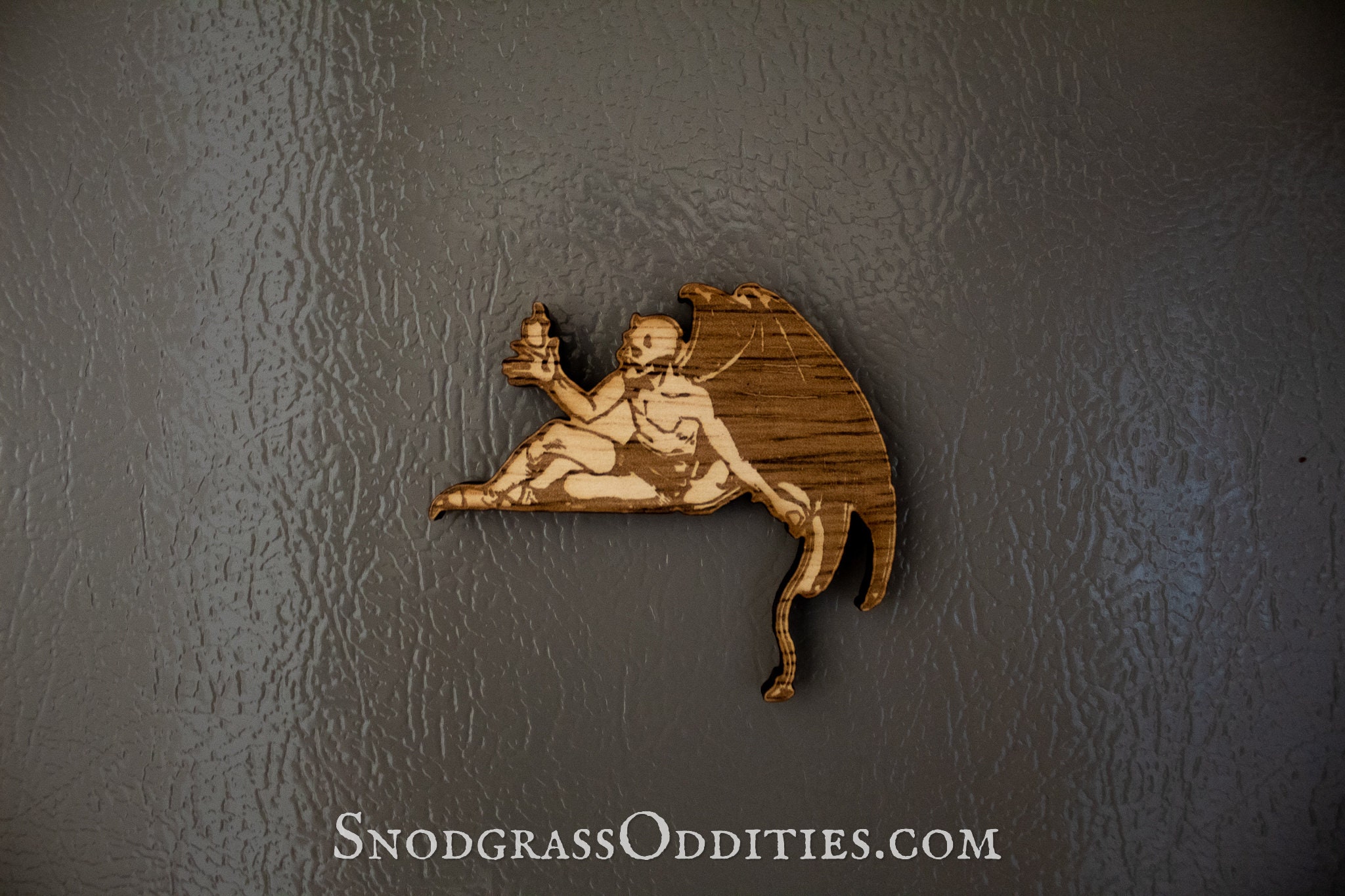 Devil Magnets - Demons Magnet Set - Gothic Refrigerator Decoration - Etsy