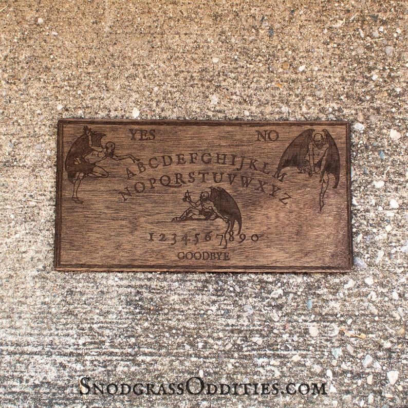 Cursed Wood Spirit Board - Etsy