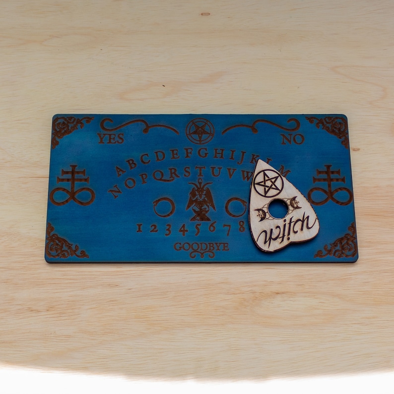 Wood Spirit Board Baphomet Satanic Talking Board - Etsy