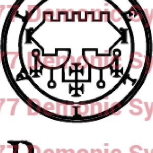 77 Demon Seals Sigils Symbols PNG Satanic Clip Art for Print SVG Devil ...