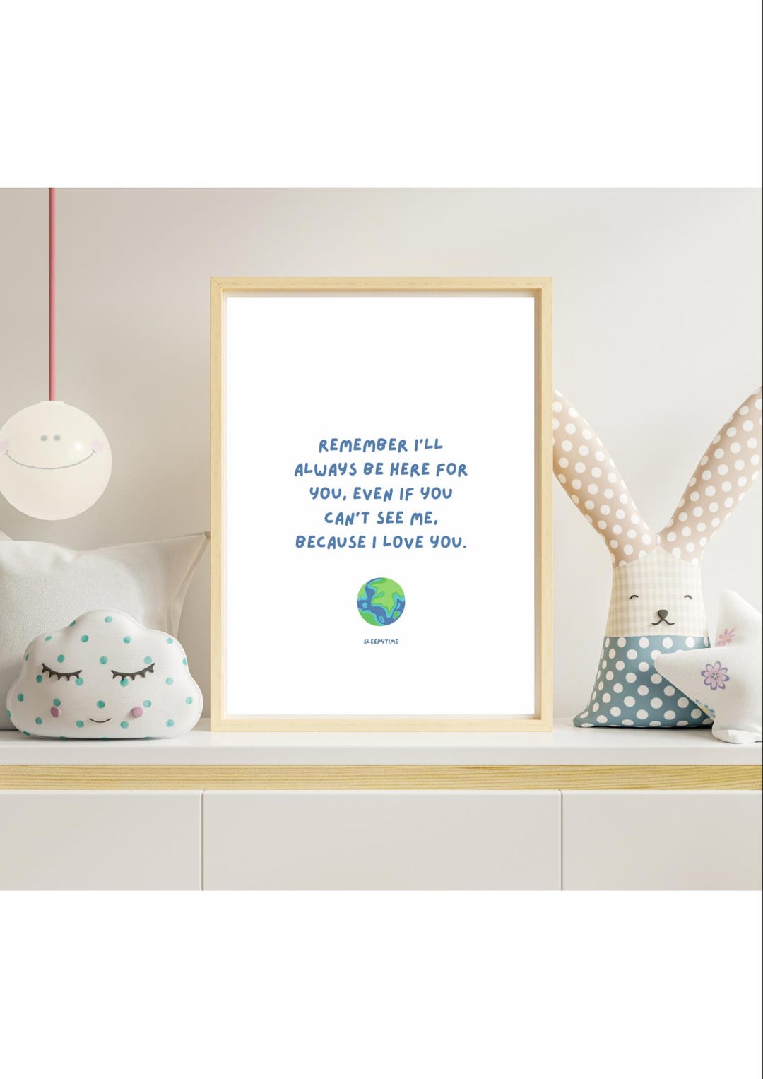Bluey Inspired Poster Remember I’ll Always Be Here for You Quote A4 ...