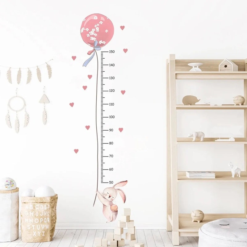 Kids Height Measurement Wall Stickers - Etsy