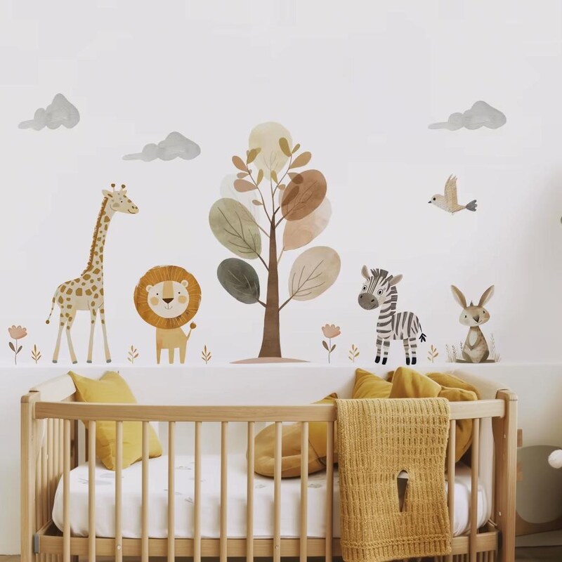 Animal Wall Stickers - Etsy