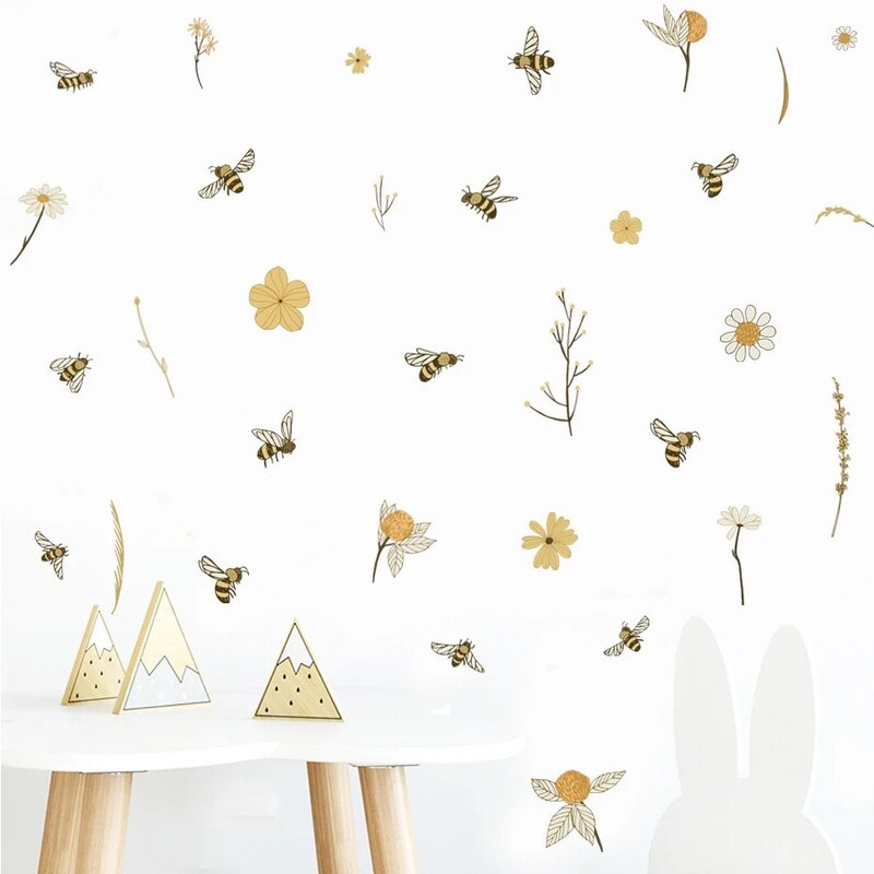 Bee Wall Decal - Etsy
