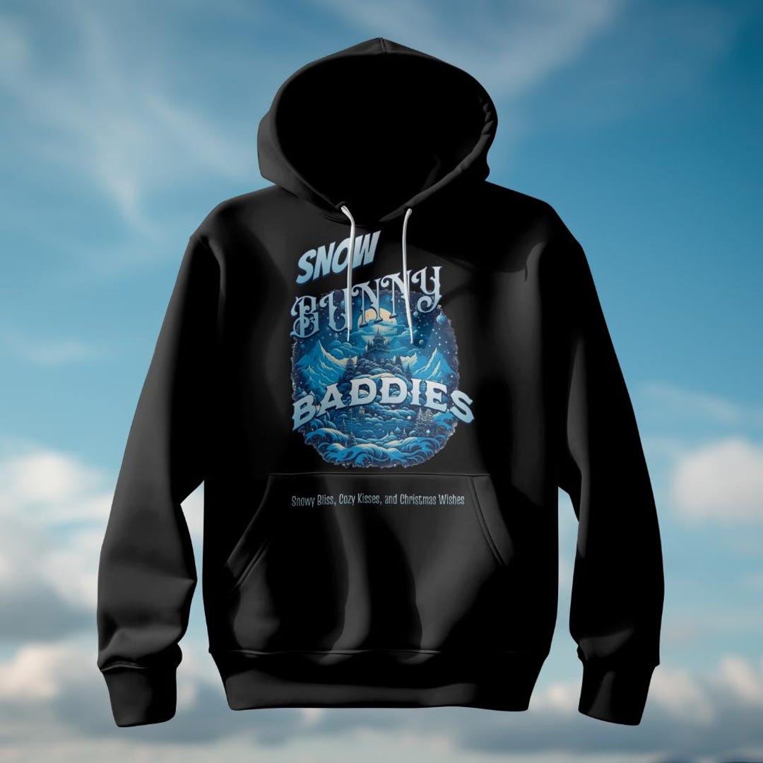 NEW Women Snow Bunny Baddies Hoodies - Etsy