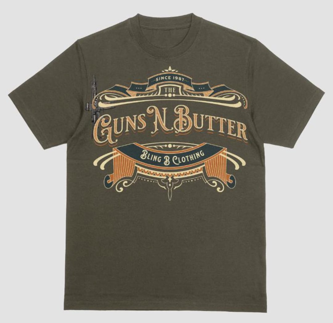 Unisex Guns N Butter Graphic Tee - Etsy