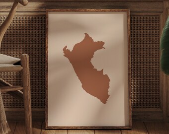 Peru Poster Set, Peruvian Travel Prints, Floral Art, South American ...