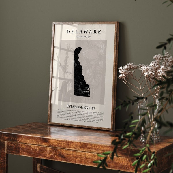 Delaware Poster - Etsy